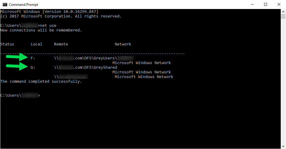 Command Prompt Deriving UNC Network Path Blog